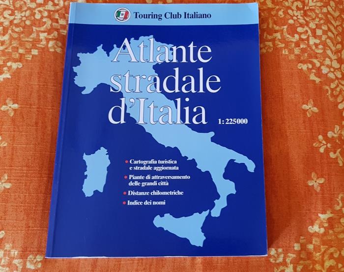 ATLANTE STRADALE TOURING ITALIA ANNO 1998 DA COLLEZIONE