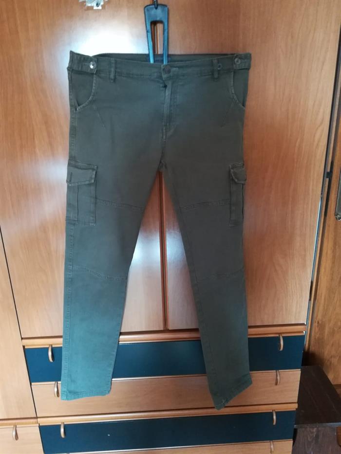 PANTALONI UOMO SLIM CARGO