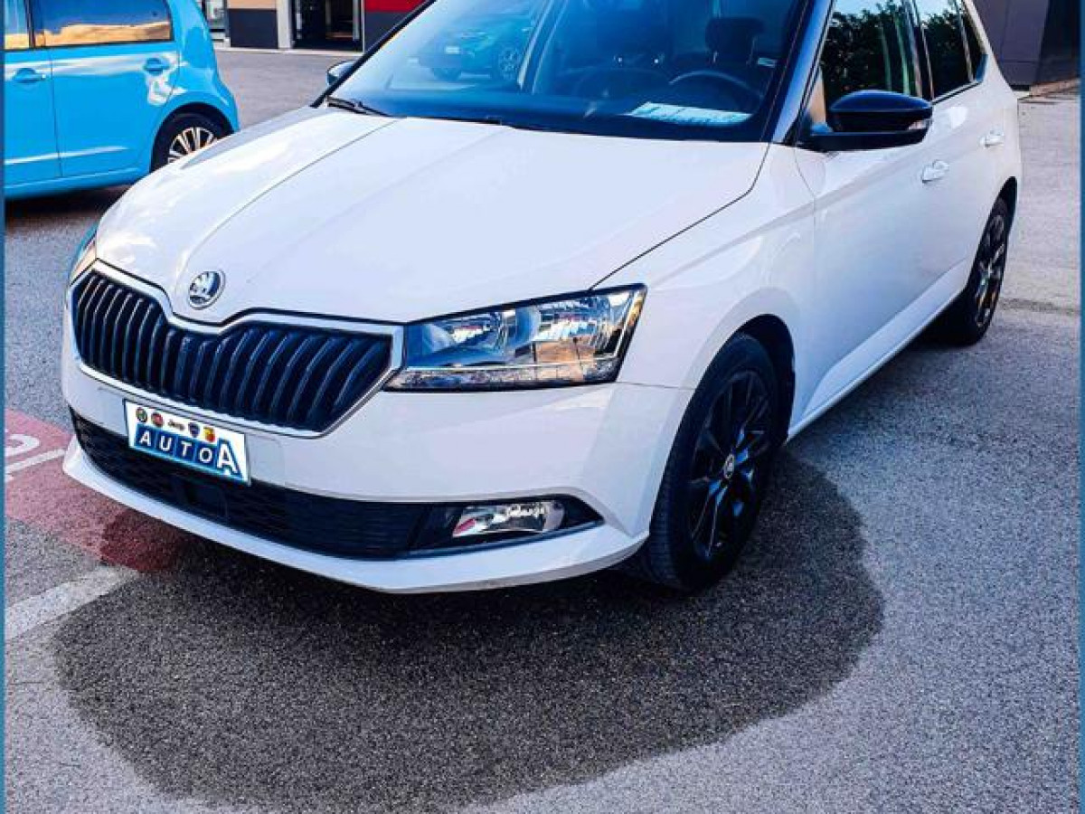 SKODA Fabia 3ª serie Fabia 1.0 MPI 60 CV Twin Color Nero