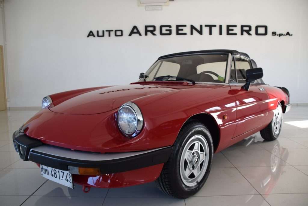 Alfa Romeo Spider1.6 targa oro ASI  perfetta!!!!