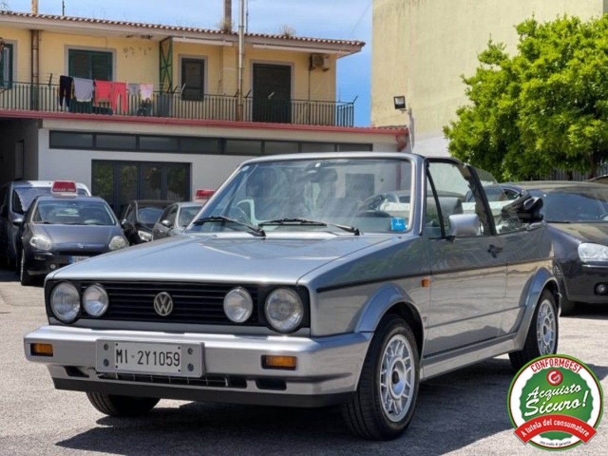 VOLKSWAGEN Golf 1ª serie Golf Cabriolet 1600 Quartett