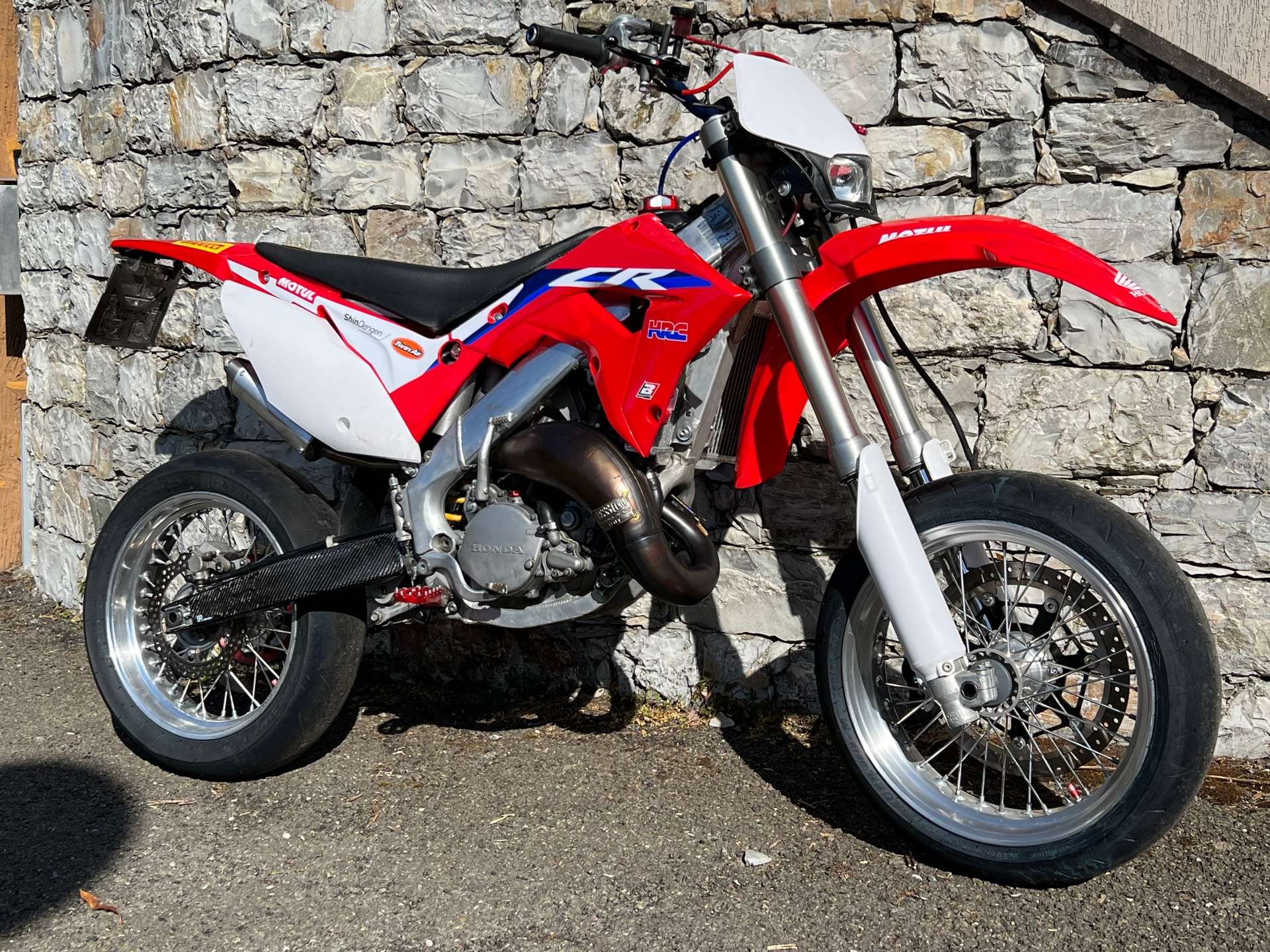 Honda CRE 125motard targato