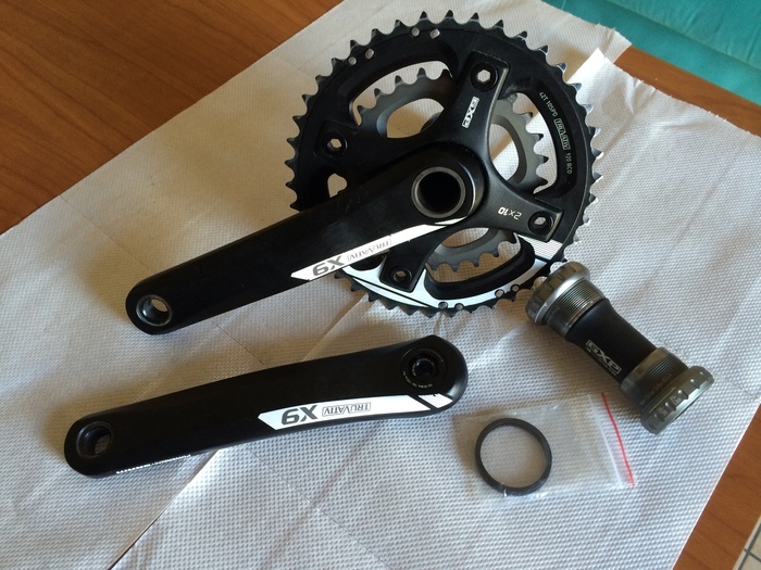 SRAM X 9 GUARNITURA COMPLETA