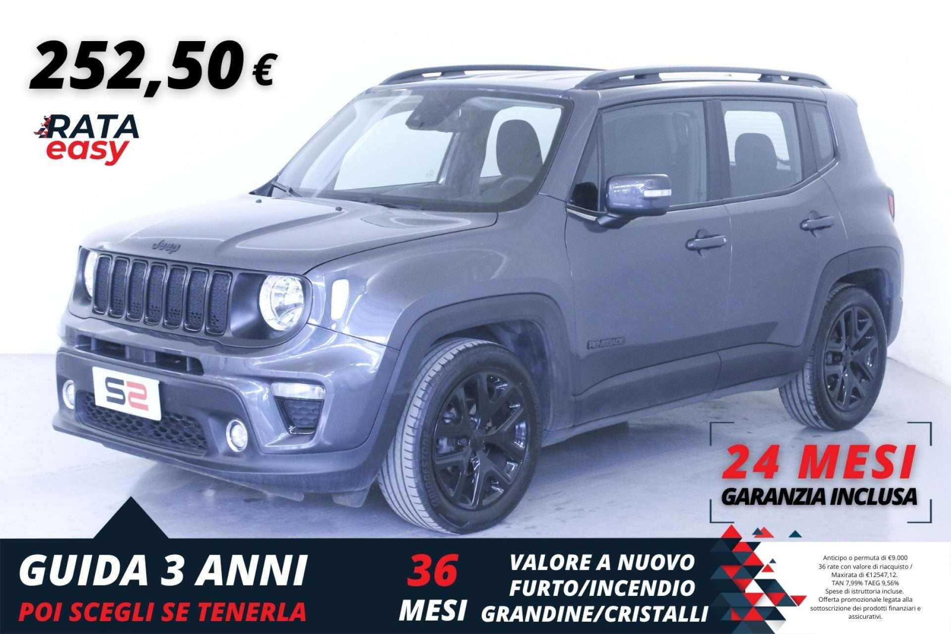 Jeep Renegade1.0 T3 Night Eagle/NAVIGATORE/SENS PARCH POST