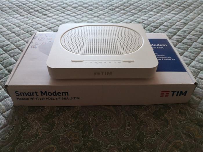 SMART MODEM WI-FI PER ADSL E FIBRA FINO A 100 MEGA DI TIM