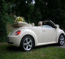 Noleggio New Beetle Cabrio per matrimoni ed eventi