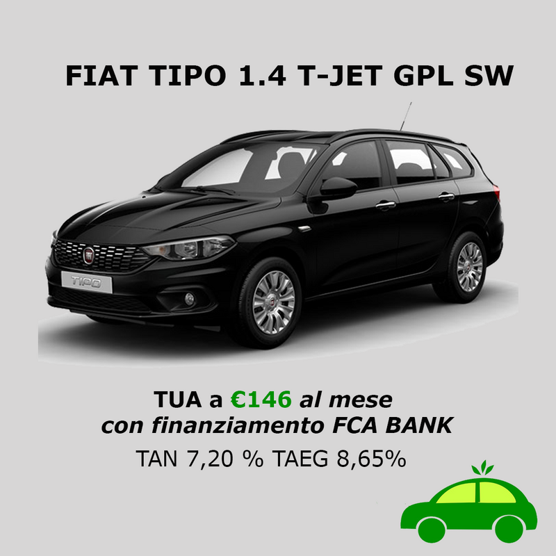 Fiat Tipo1.4 T-Jet 120CV GPL SW Easy PACK BUSINESS