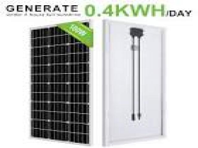 Beltel - eco-worthy pannello solare 100 watt 12 volt ultima svendita