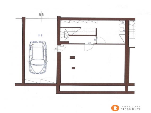 Trilocale con giardino in vendita ad oggiono