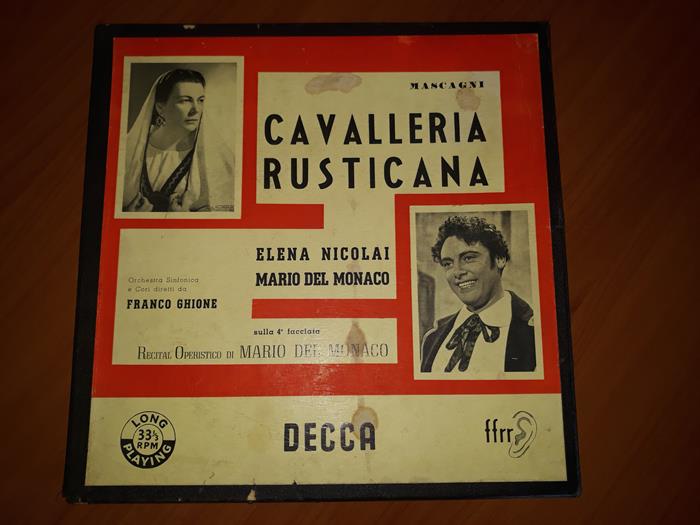 OPERA COMPLETA DE "LA CAVALLERIA RUSTICANA"