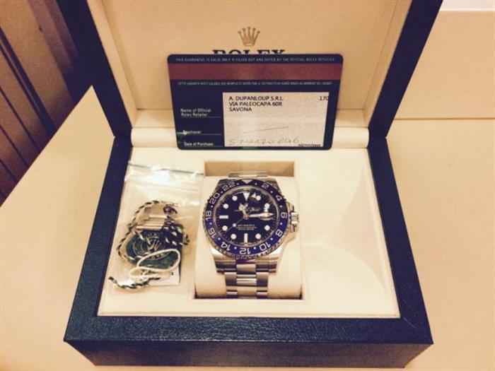 ROLEX GMT MASTER II BLRN