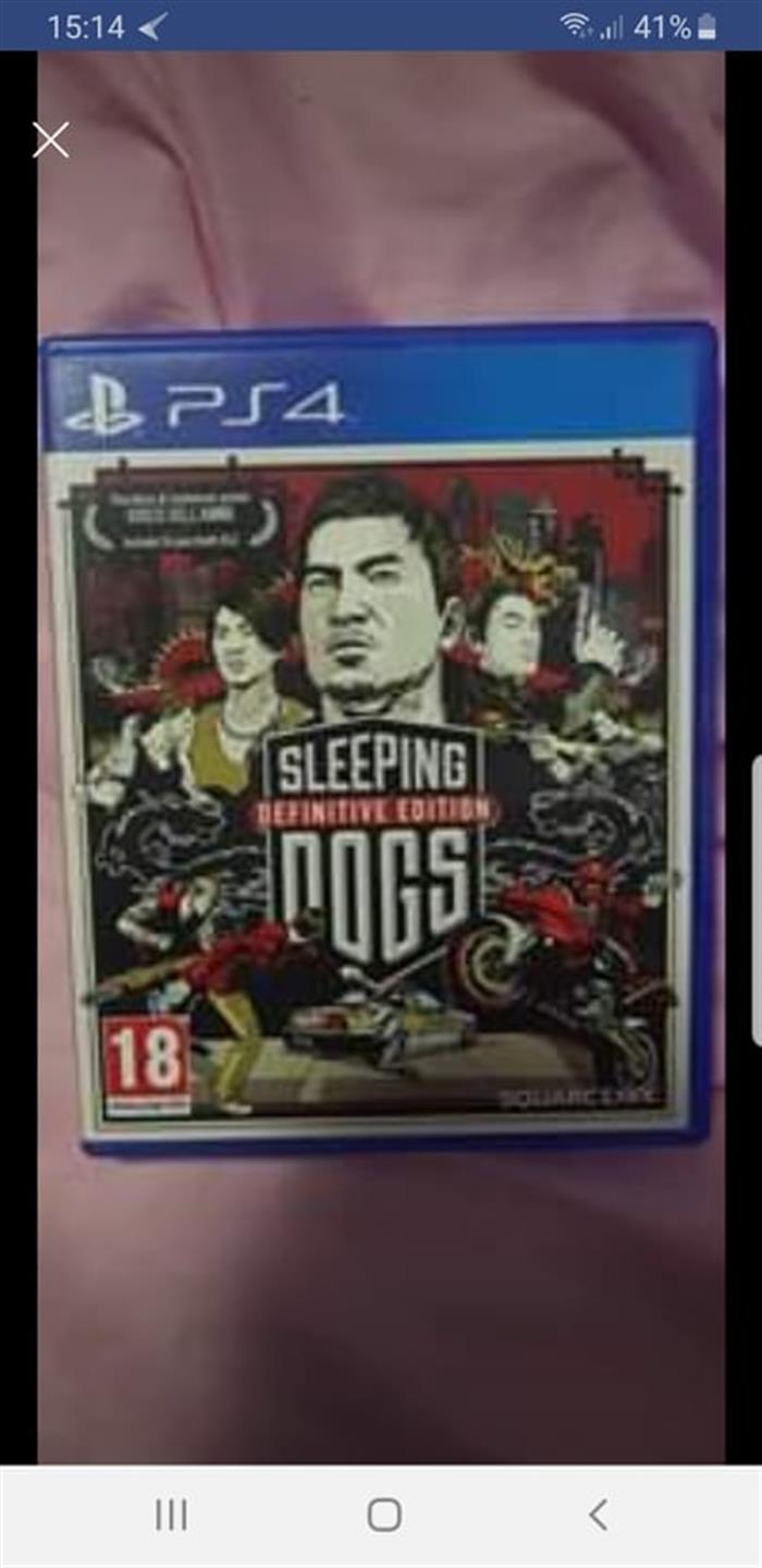 SLEEPING DOGS PS4