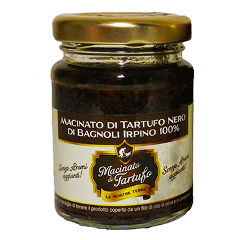 TARTUFO NERO ITALIANO MACINATO L'UNICO PURO AL 100% IN OLIO DI OLIVA OFFERTA