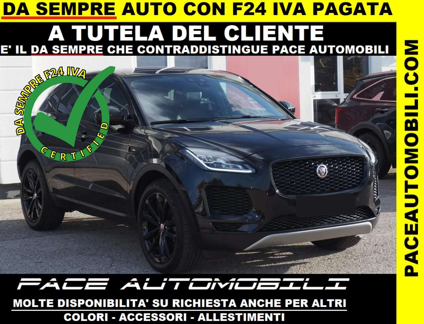 Jaguar E-PaceD 150 R DYNAMIC AWD R-DYNAMIC CERCHI BLACK PACK