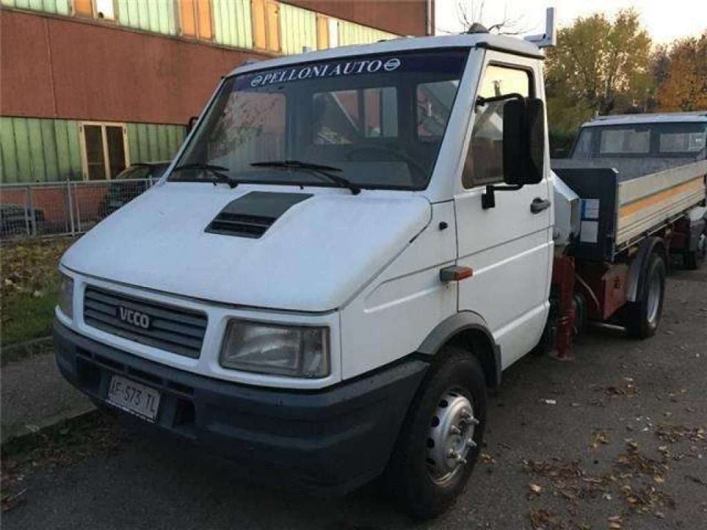 Iveco DailyPATENTE C RIBALT+GRU,PRONTA COSENGNA,ESCLUSO IVA