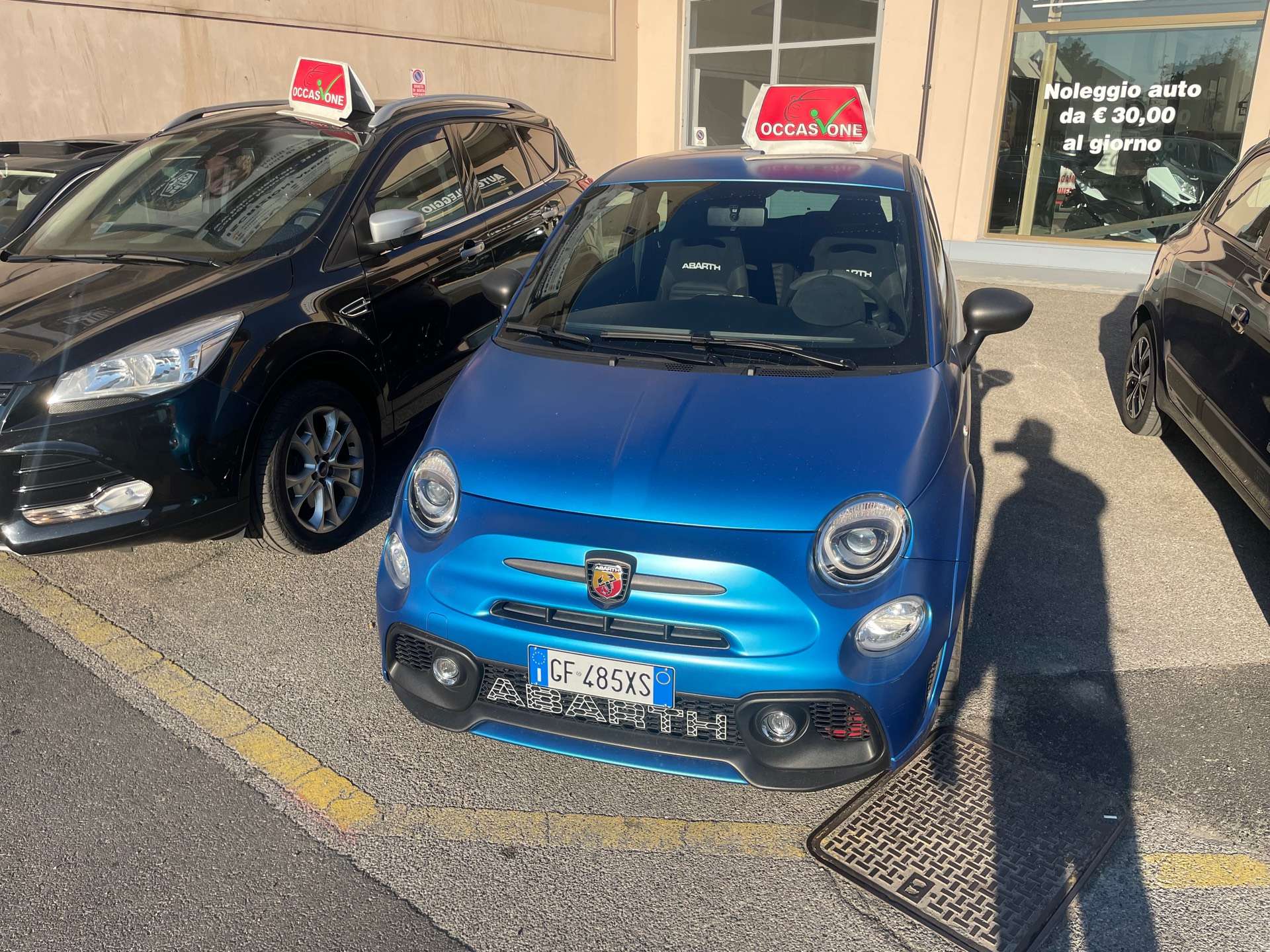 Abarth 595 Competizione1.4 t-jet 180cv Azzurro Monza - Sabelt