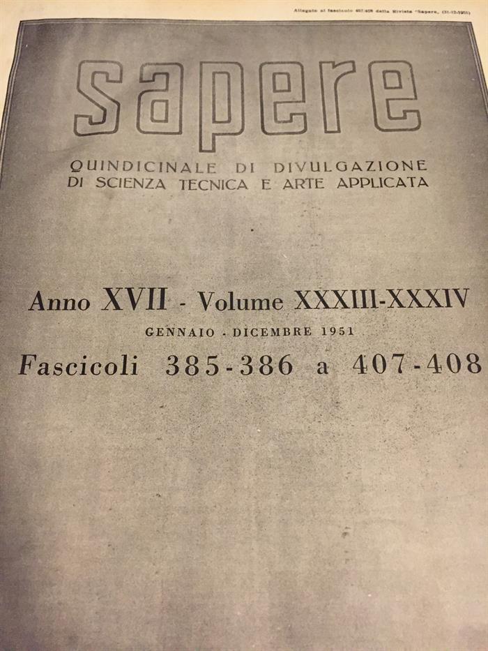 ENCICLOPEDIA SAPERE CIRCA 40 VOLUMI