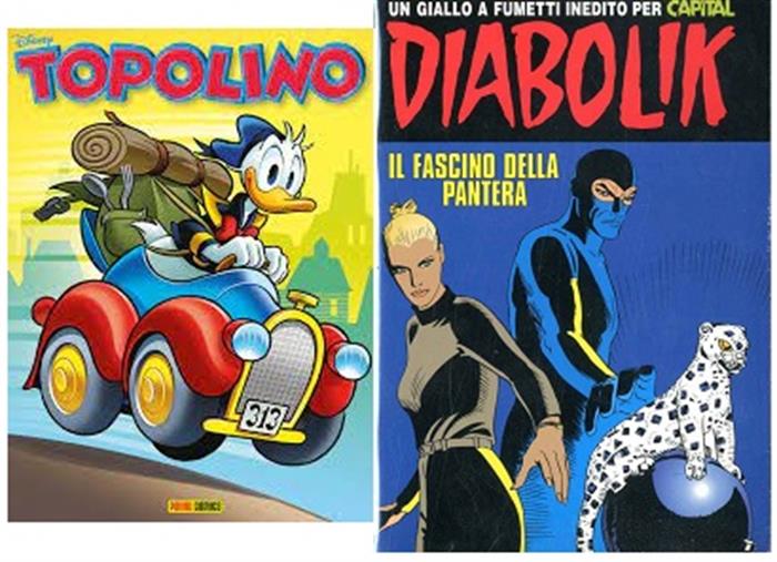 FUMETTI TOPOLINO E DIABOLIK