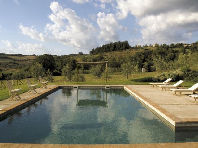 Affitto settimanale - villa con piscina vicino a san casciano dei bagni - villa amato