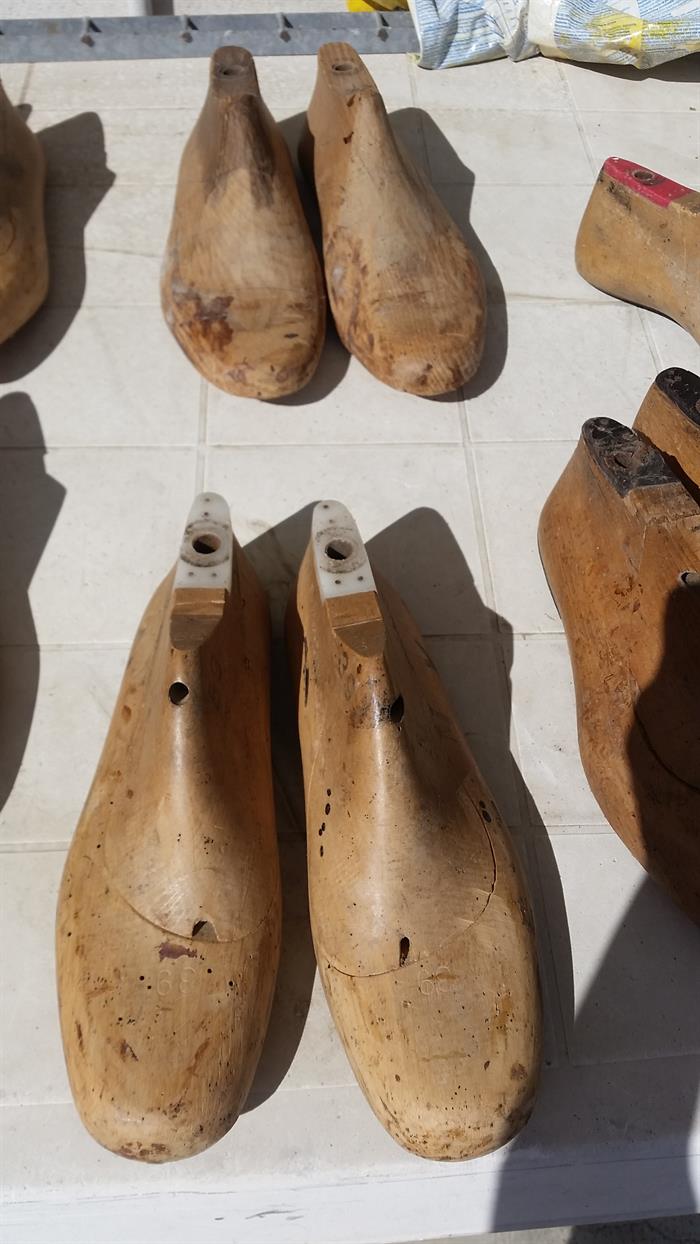 FORME DI SCARPE IN LEGNO