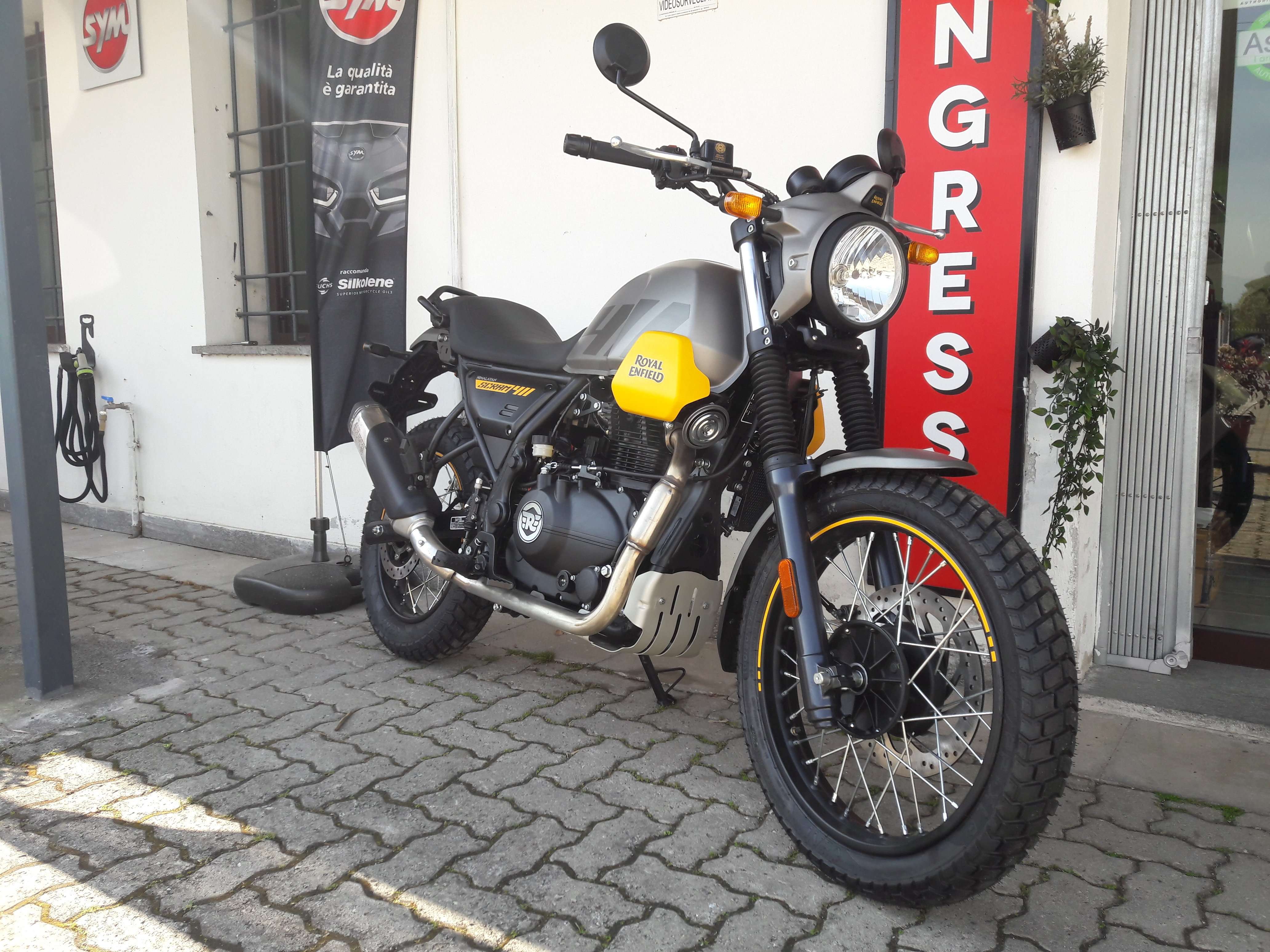 Royal Enfield Scram 411Royal Enfield Scram 411 Abs Euro5 Graphite Yellow