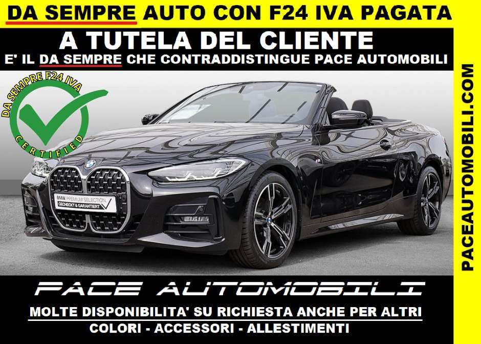 BMW 420D M SPORT MSPORT M-SPORT PELLE PDC KAMERA LED NAVI