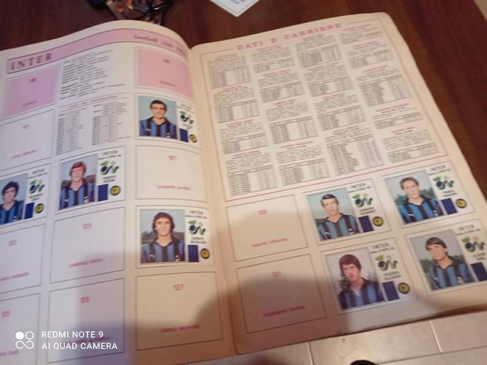 PANINI ALBUM INCOMPLETO ANNI 79/80