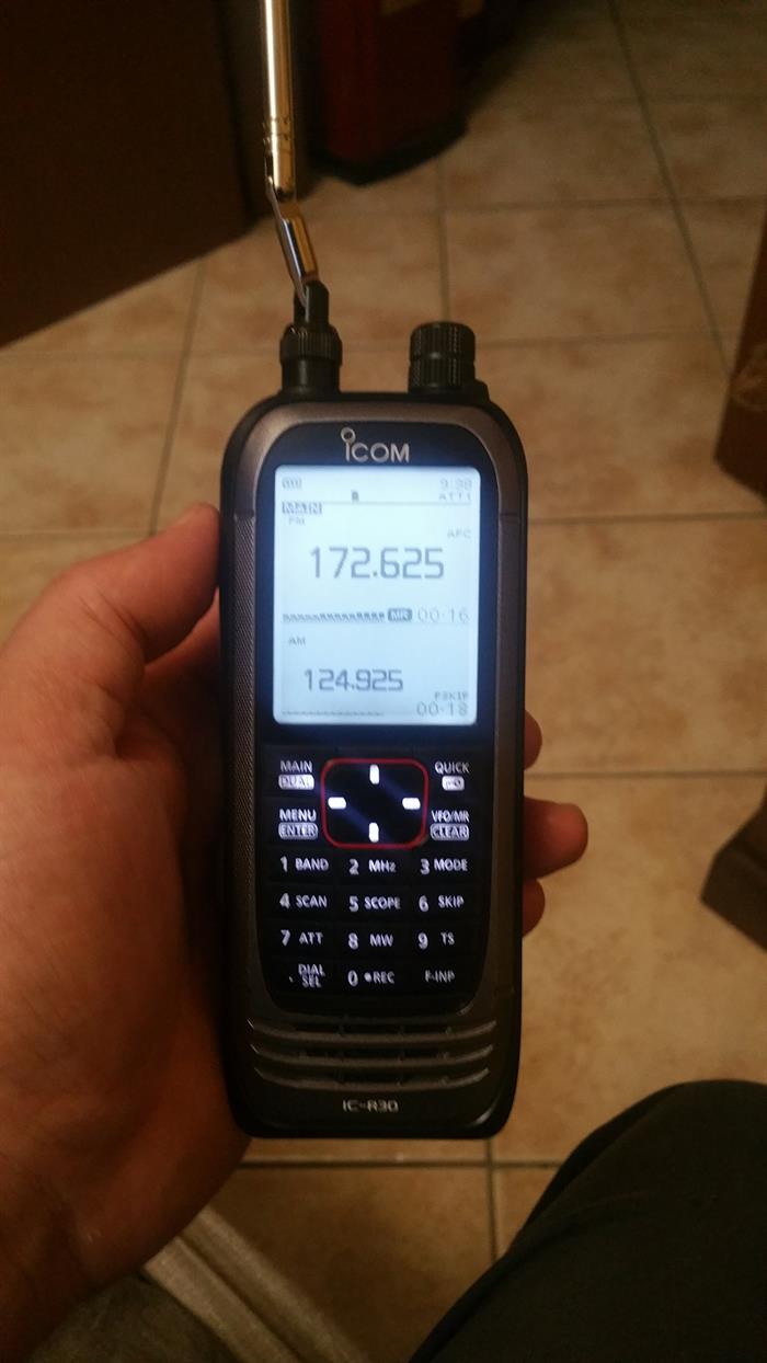 RICEVITORE IC R30 ICOM DA 0 A 3 GHZ ALLMODE PIU' MODI DIGITALI