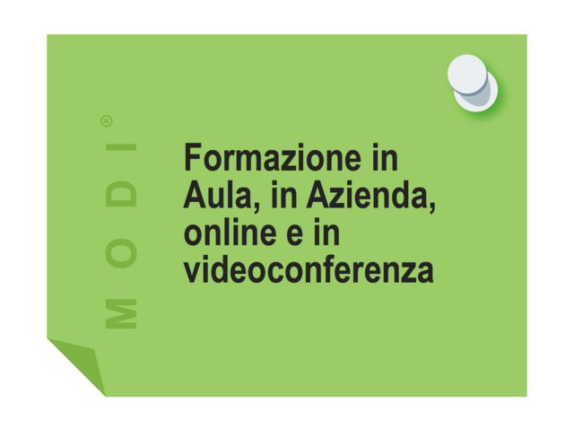 Formazione in aula in tutto il Veneto e in modalità azienda, online e videoconferenza