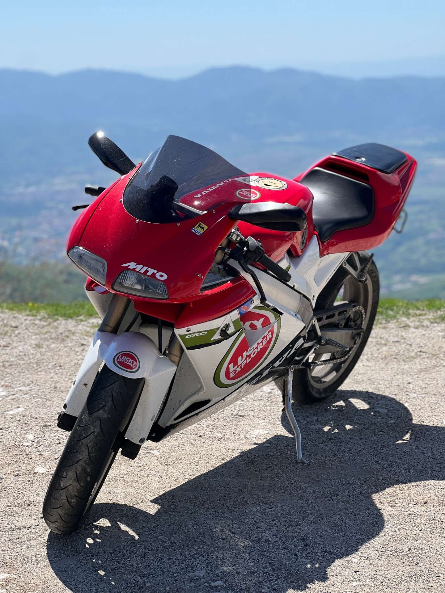 Cagiva Mito 125cagiva mito 125 ev lucky explorer