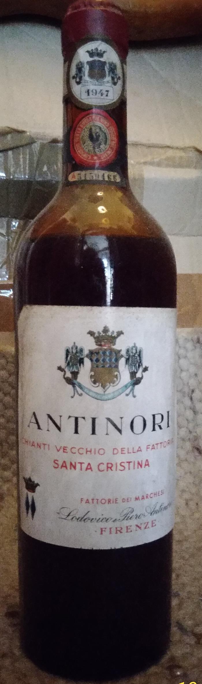 CHIANTI VECCHIO 1947 FATTORIA S. CRISTINA, MARCHESI ANTINORI