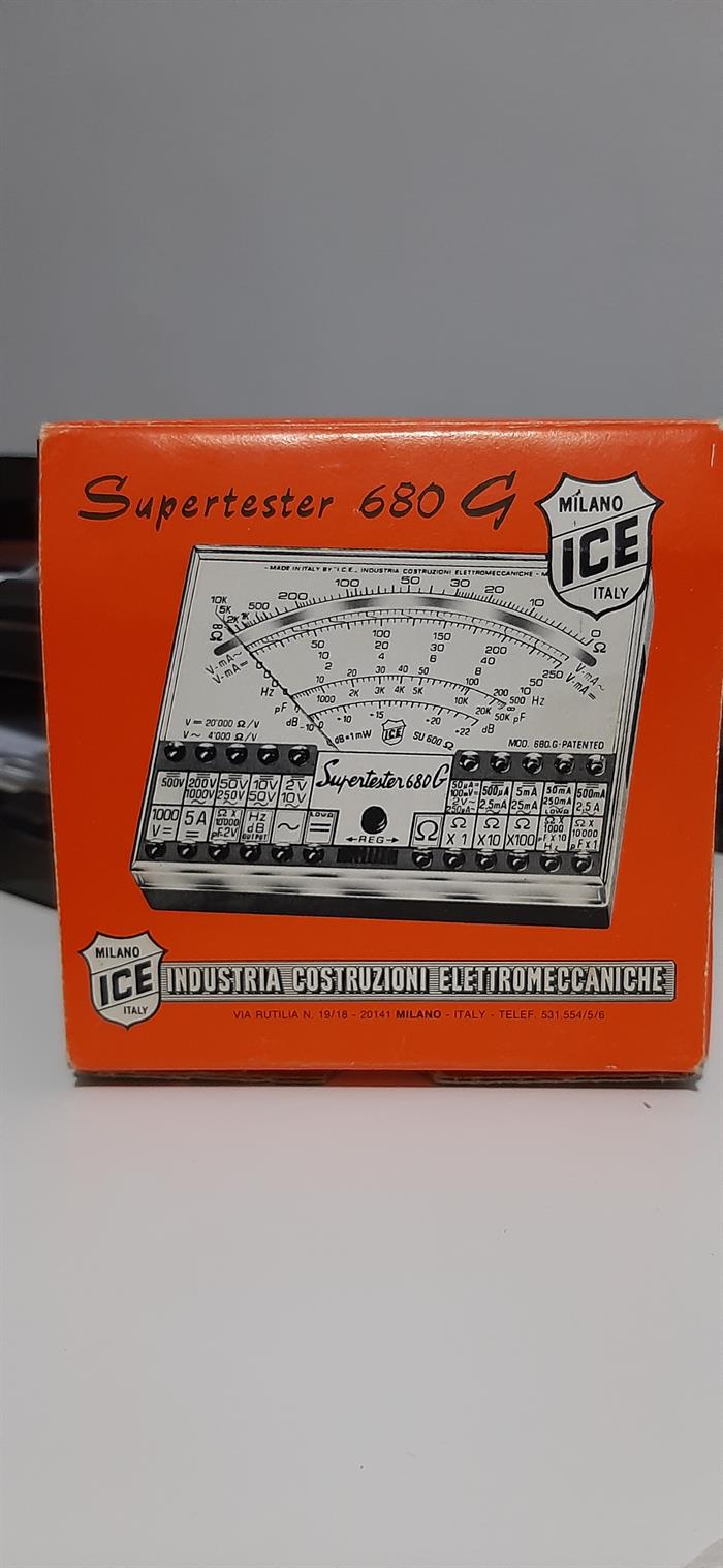 TESTER ANALOGICO VINTAGE ICE