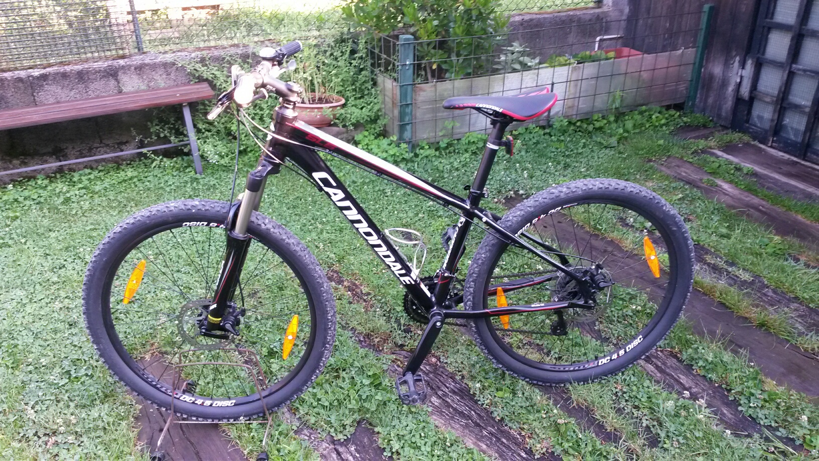 BICICLETTA BICI MTB MOUNTAINBIKE FRONT CANNONDALE TAGLIA S