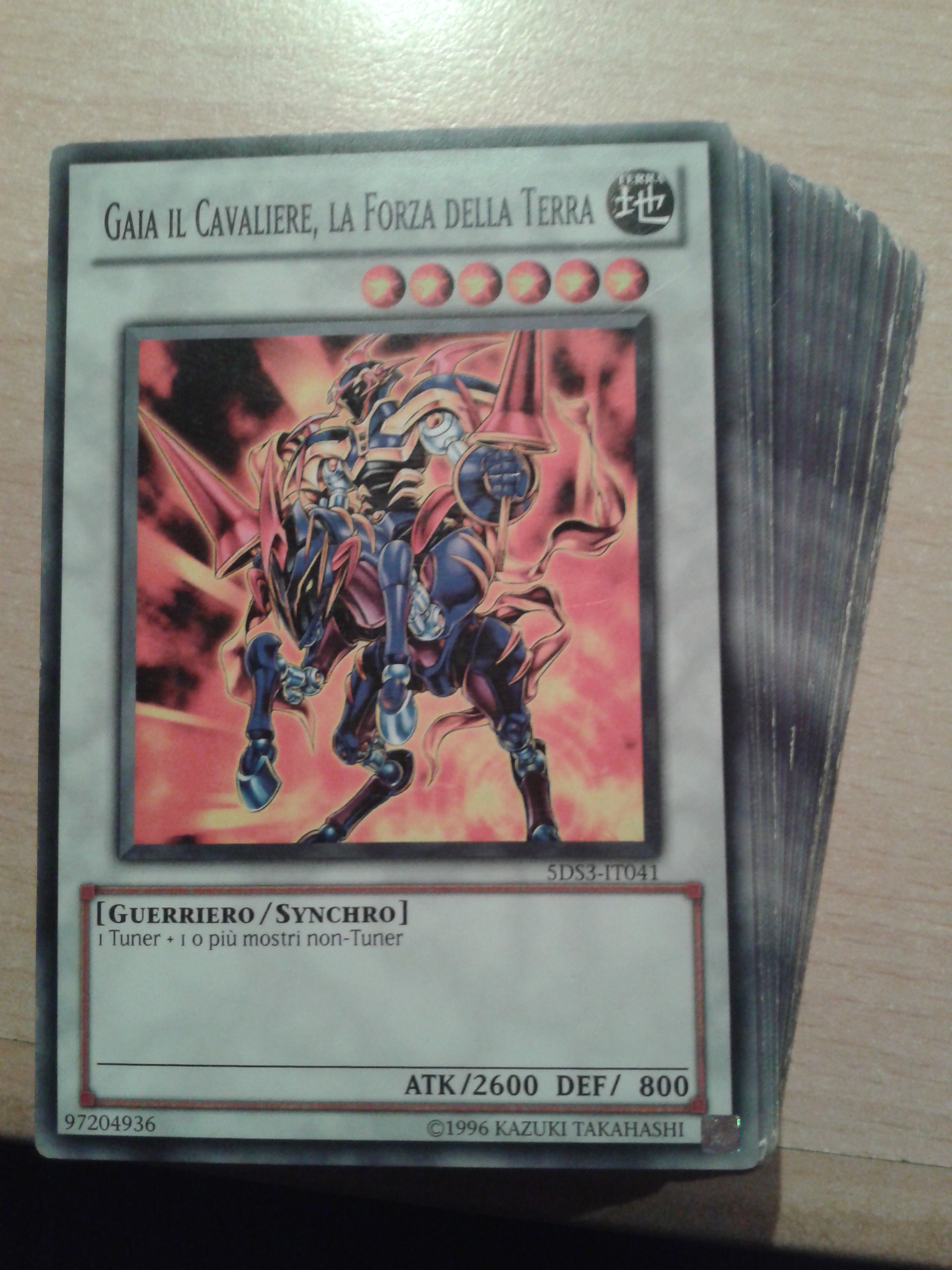 DECK GUERRIERO YU GI OH (41 CARTE)