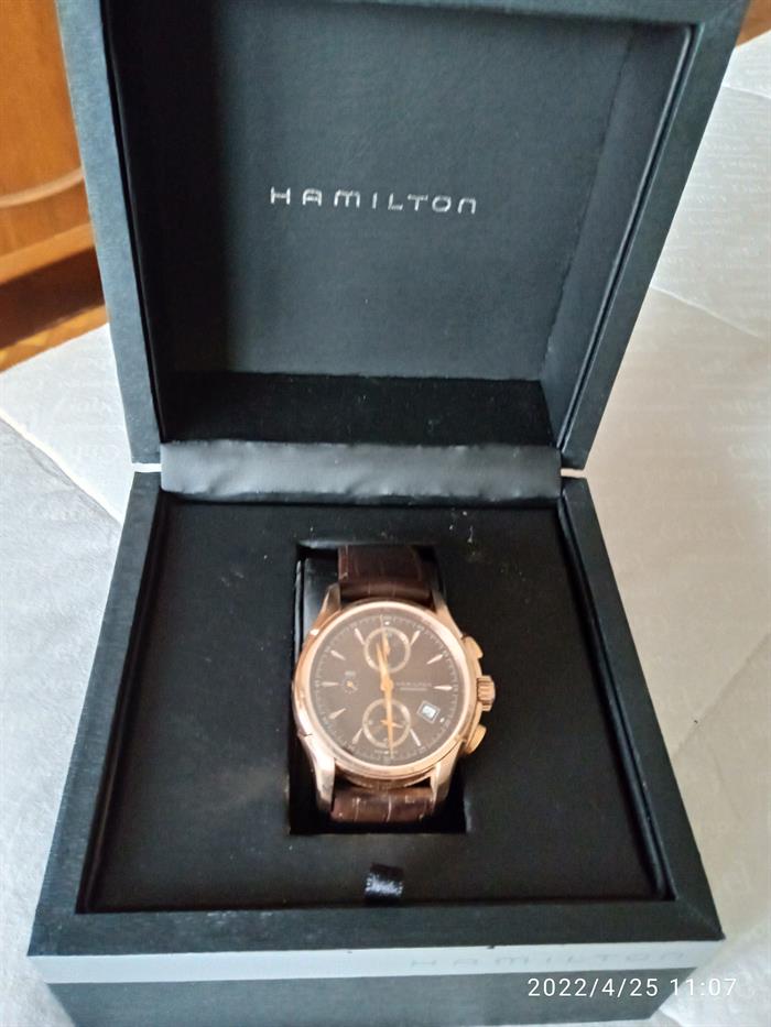 VETRINA OROLOGIO HAMILTON