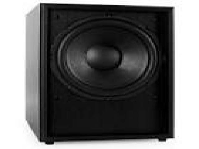 Beltel - auna linie-300-sw-bk subwoofer attivo ultimo lancio