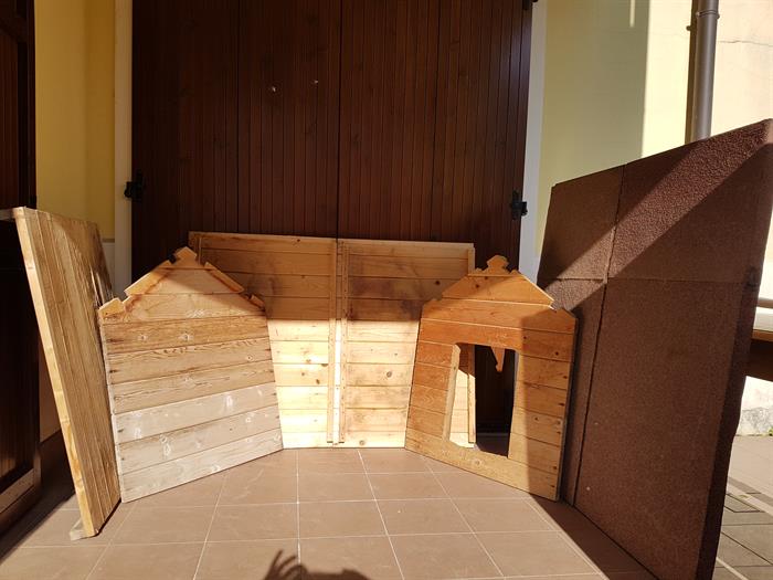 CASETTA IN LEGNO PER CANI TAGLIA GRANDE