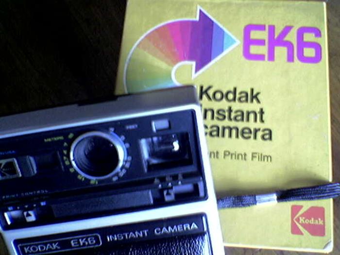 KODAK EK6 ISTANT CAMERA