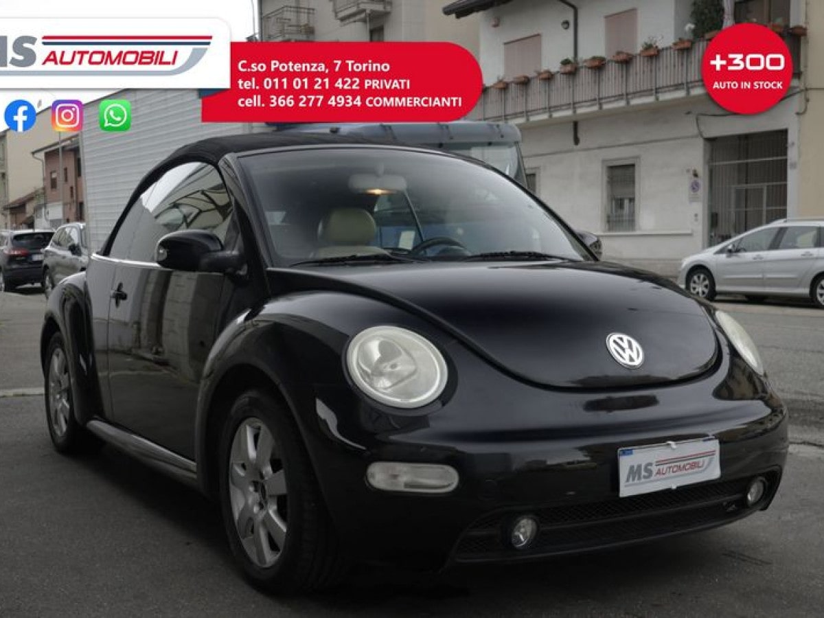 VOLKSWAGEN New Beetle 1.6 Cabrio Unicoproprietario