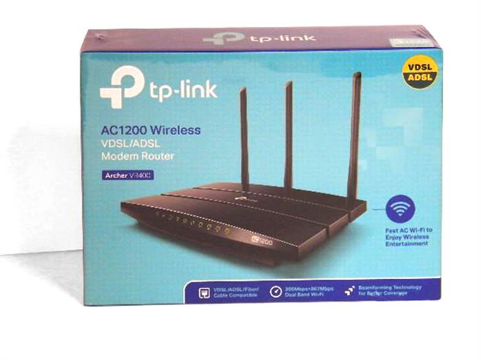 MODEM ROUTER TP-LINK AC1200 WIRELESS VR400