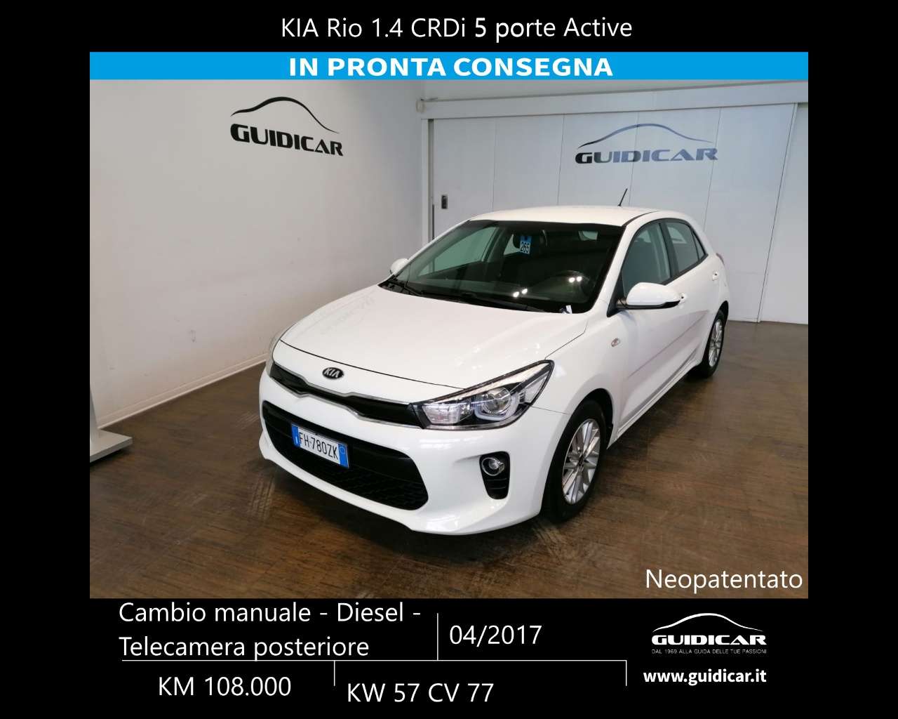 Kia RioRio 1.4 CRDi 5 porte Active