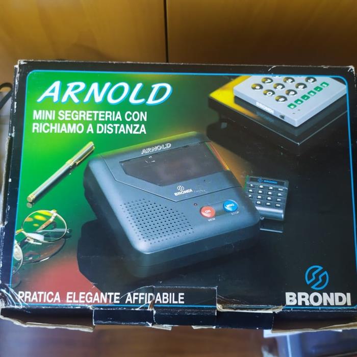 MINI SEGRETERIA TELEFONICA BRONDI MODELLO ARNOLD MADE IN ITALY