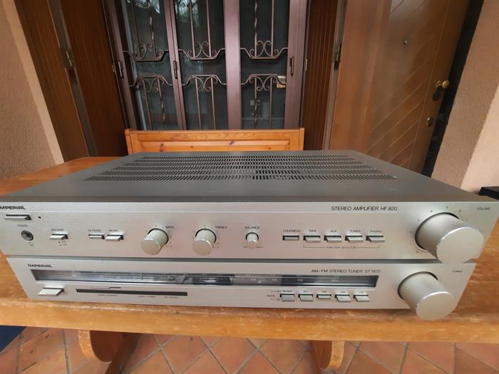 IMPIANTO STEREO VINTAGE IMPERIAL