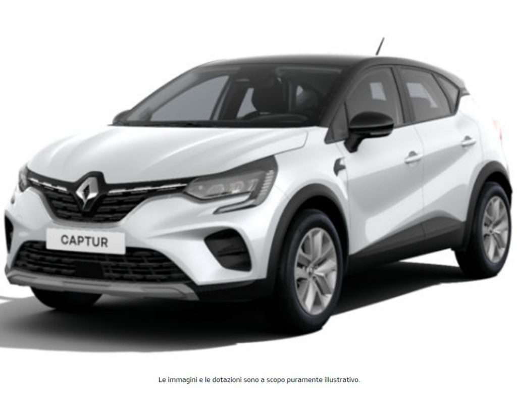 Renault CapturTCe 12V 90 CV Evolution con Ruota di Scorta