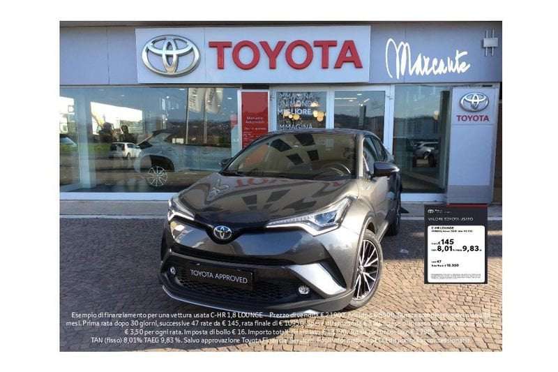 Toyota C-HR1.8 Hybrid E-CVT Lounge