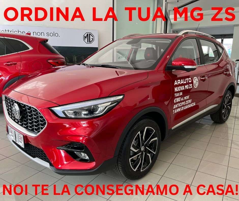 MG ZS1.5 LUXURY ZERO ACCONTO TUA CON 190€ AL MESE