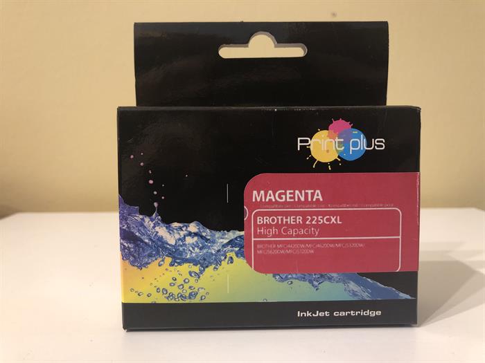 CARTUCCIA COLORE MAGENTA COMPATIBILE BROTHER 225CXL NUOVA (NS. RIF. 061018/012).