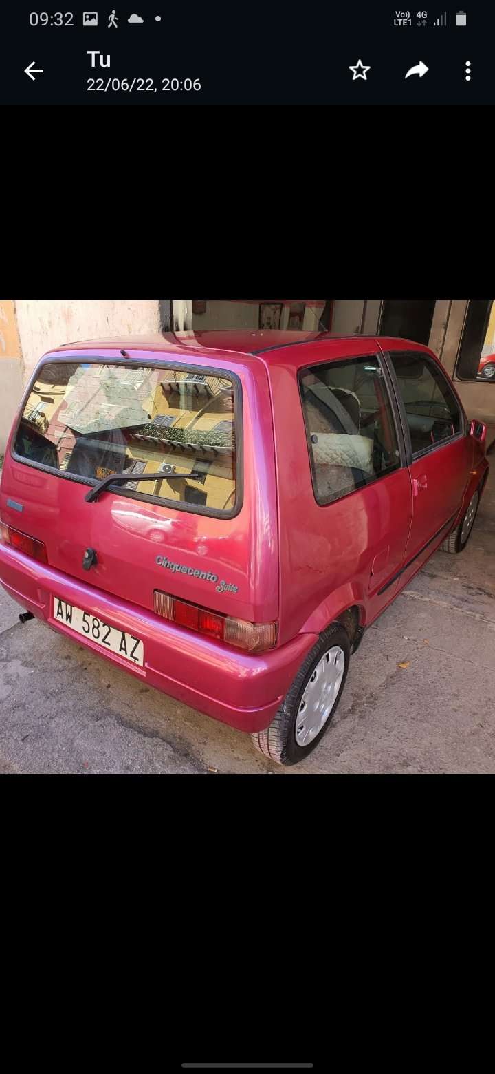 Fiat Cinquecento0.9 Suite