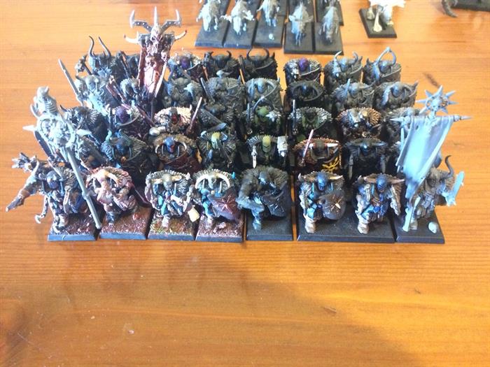 ESERCITO WARHAMMER/AOS GUERRIERI DEL CAOS