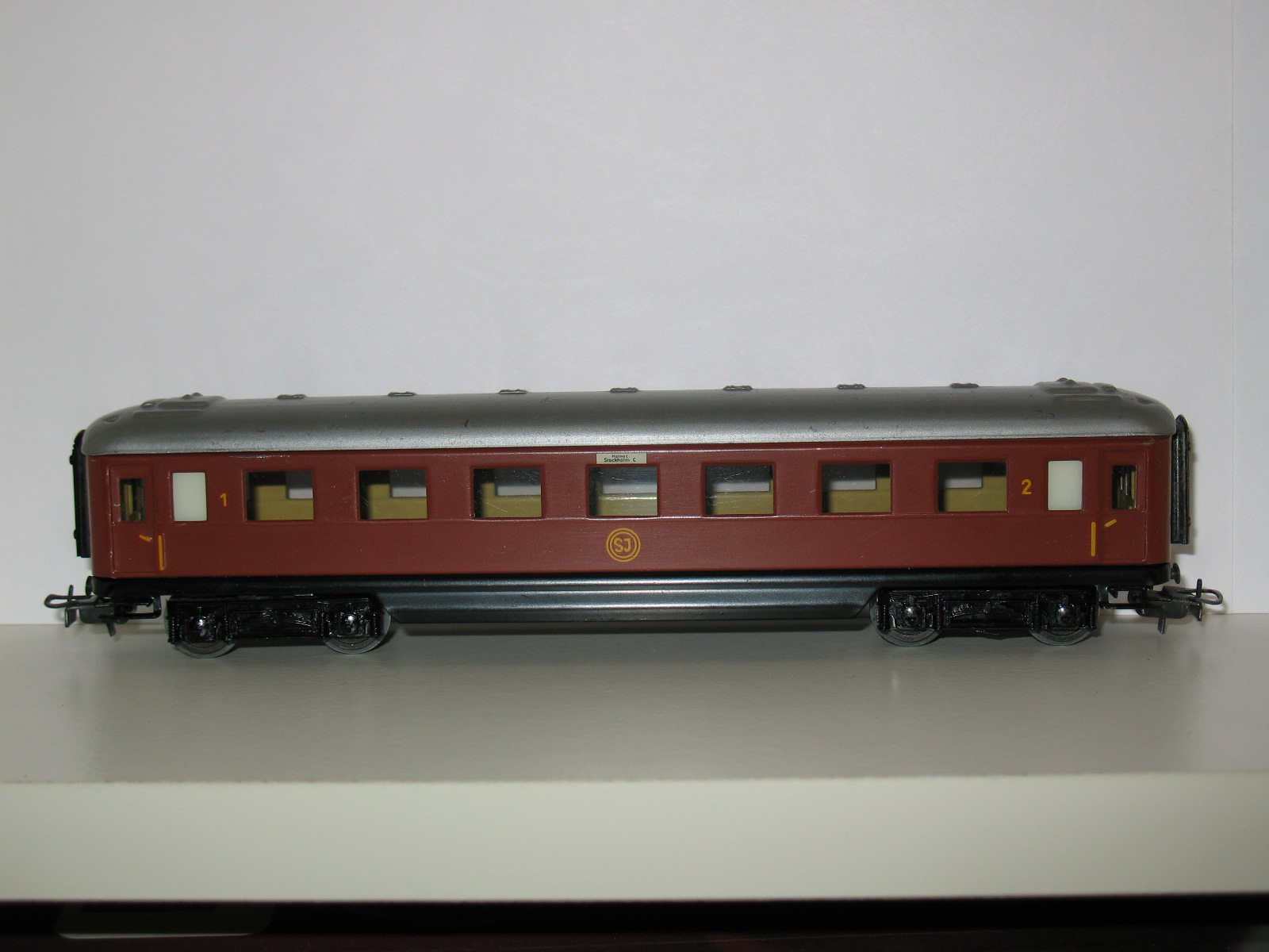 MARKLIN H0 - 4020 SJ - CARROZZA PASSEGGERI FERROVIE SVEDESI